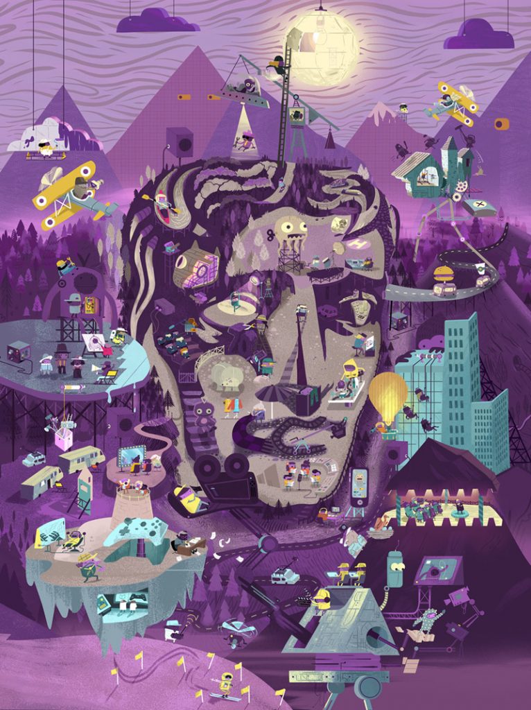 Graham Carter Illustrates BAFTA Children’s Awards Poster - SAA HubSAA Hub