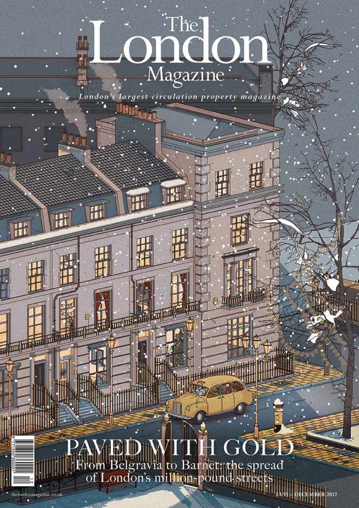 Doug John Miller - The London Magazine - Christmas Cover - SAA Hub