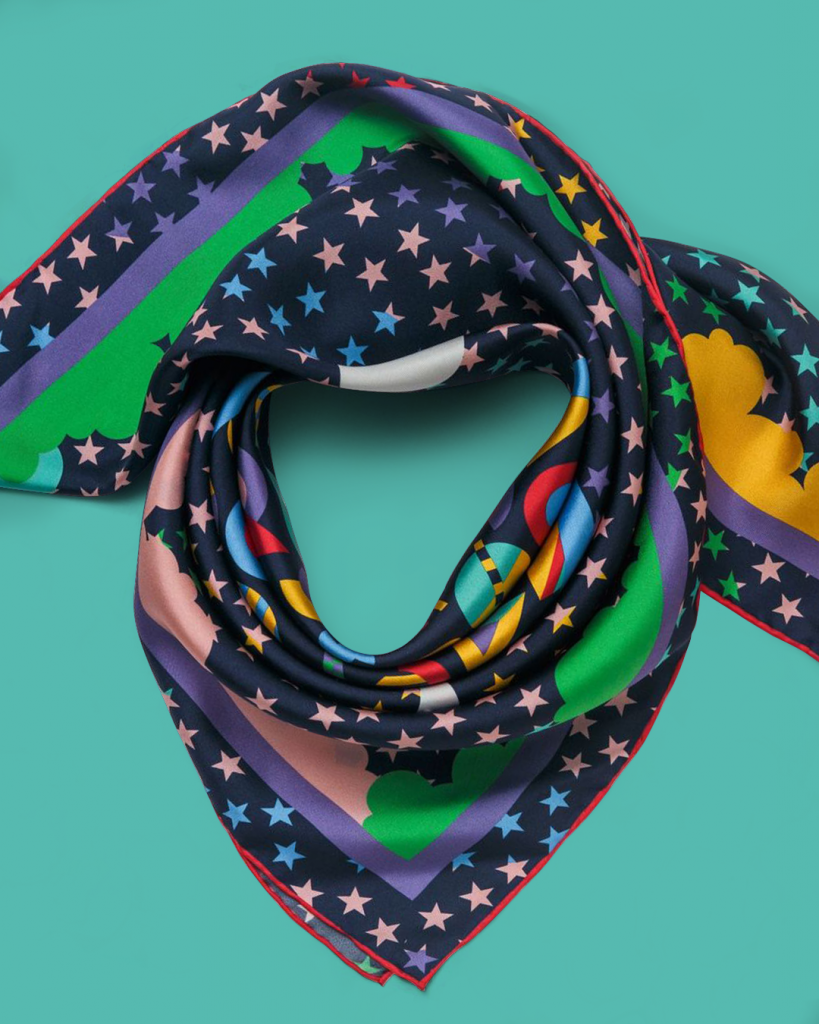 Cosmic Love Scarf Design - SAA HubSAA Hub