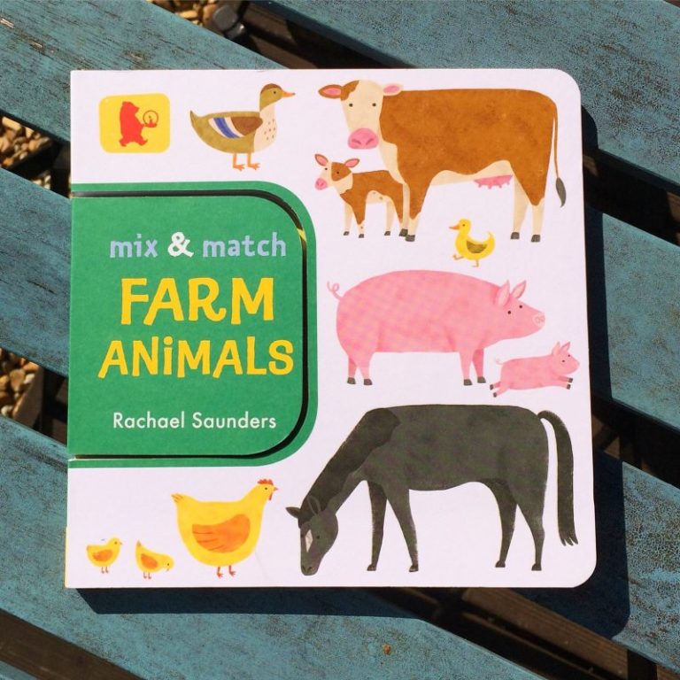 Rachael Saunders latest children’s book, Mix and Match: Farm Animals is ...