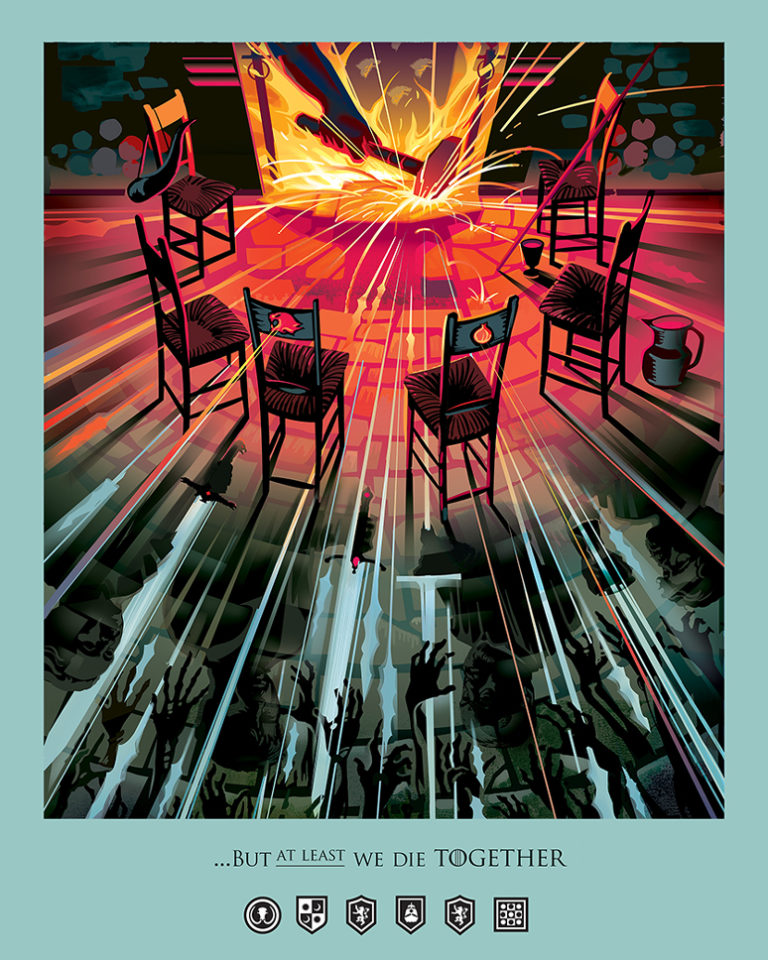 Rob Ball illustrates 'A Beautiful Death' for HBO's Game of Thrones ...