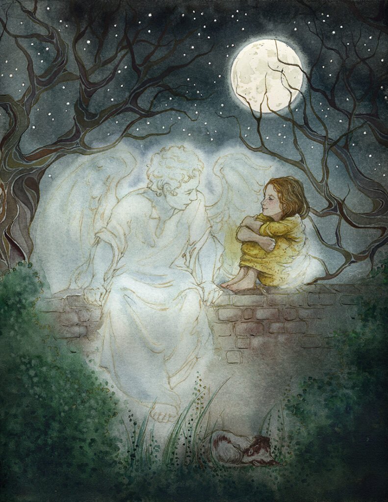 Daniela Terrazzini illustrates "Where Snow Angles Go"; Maggie O'Farrell ...