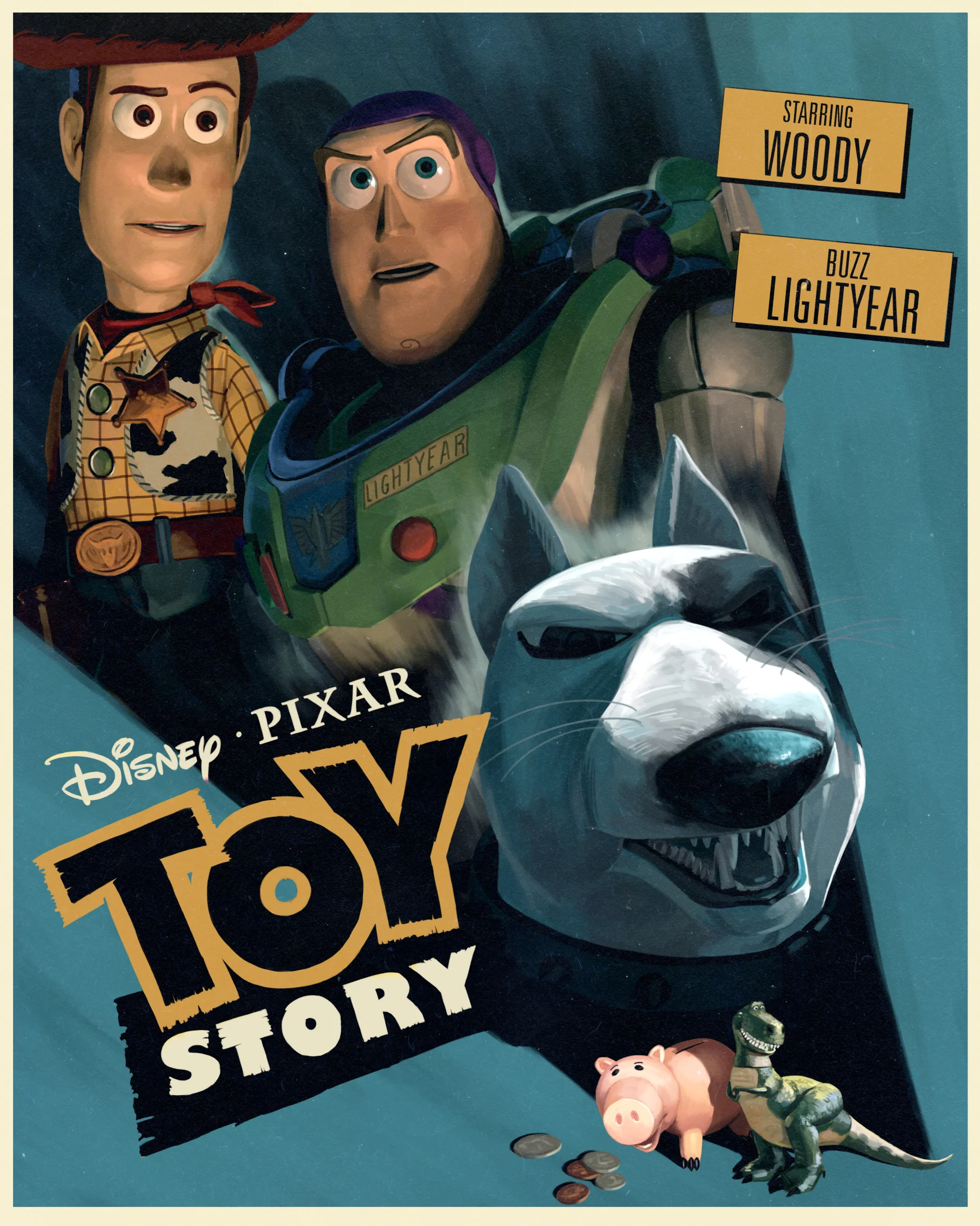 Toy Story 1995 Poster