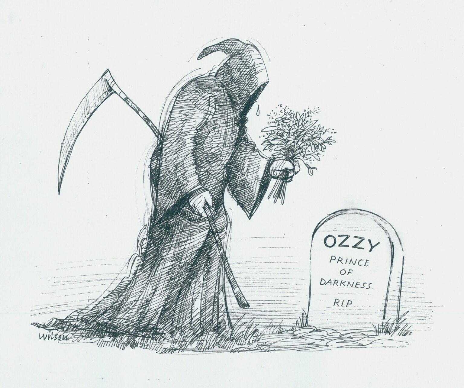 Bob Wilson's Ozzy Cartoon - SAA HubSAA Hub