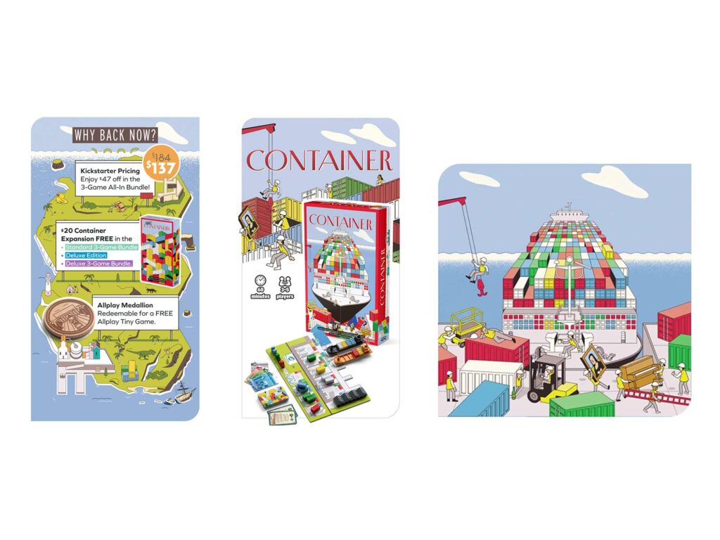 ADAM ALLSUCH BOARDMAN - CONTAINER BOARD GAME - SAA HubSAA Hub